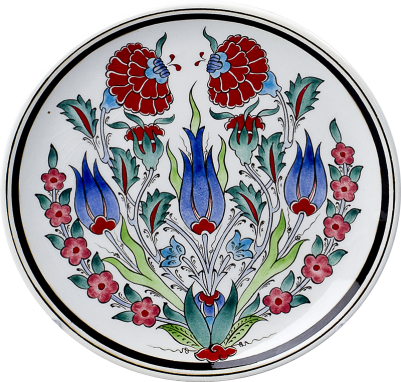 Çini Tabaklar - Konya Çini